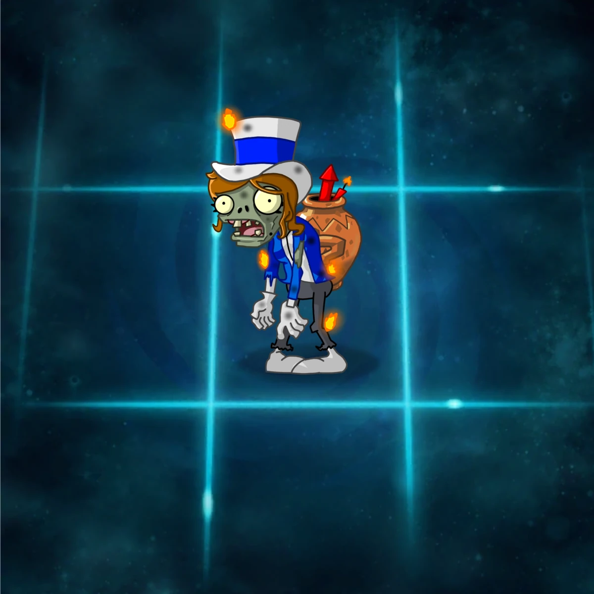 Pyrotechnician Zombie | Plants vs. Zombies Character Creator Wiki | Fandom
