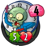 Time Clock Zombie | Plants vs. Zombies Character Creator Wiki | Fandom