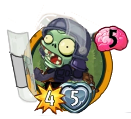 Riot Police Zombie (PvZH) | Plants vs. Zombies Character Creator Wiki ...
