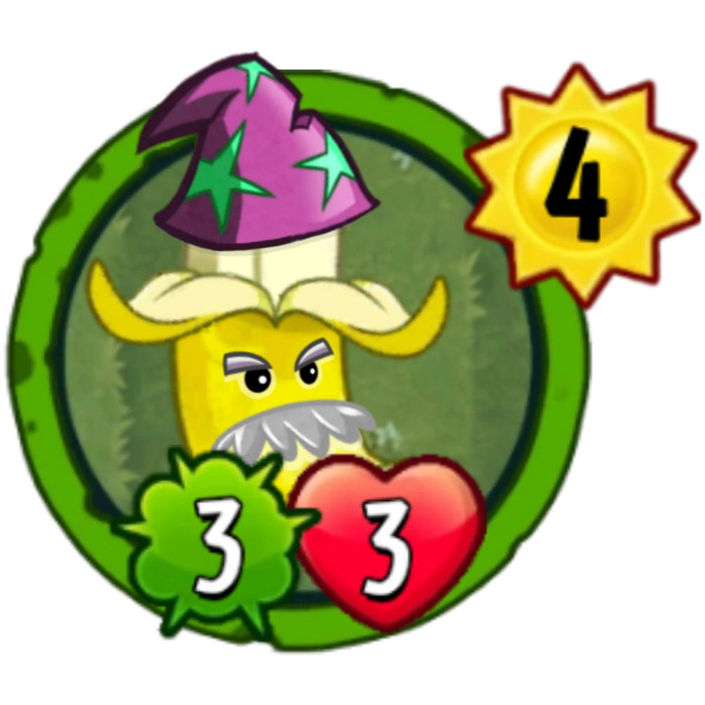Wizard Banana | Plants vs. Zombies Character Creator Wiki | Fandom