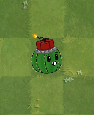 TNT Barrel Cactus | Plants vs. Zombies Character Creator Wiki | Fandom