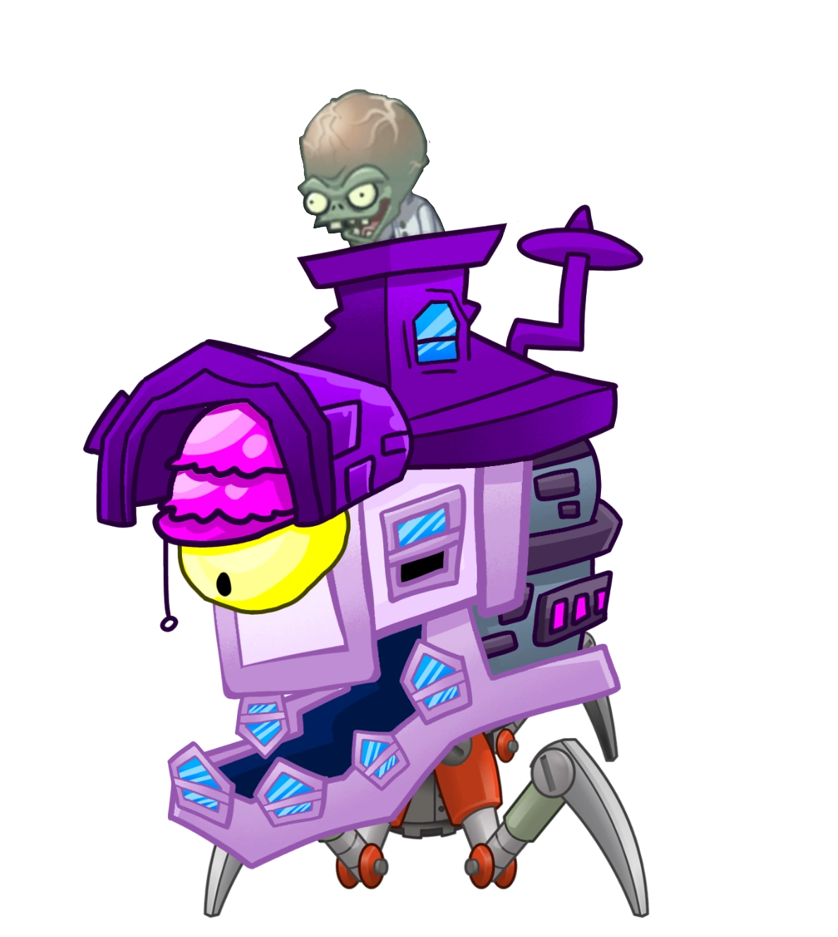 Zombot Haunted House | Plants vs. Zombies Character Creator Wiki | Fandom