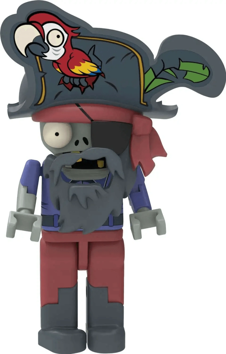 Pirate Captain Zombie (K'Nex) | PvZ Action Figure Wiki | Fandom