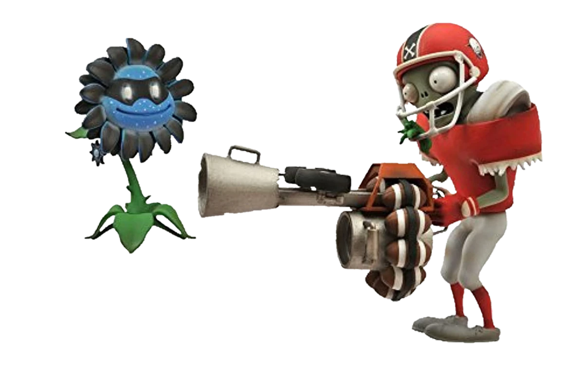 Shadow Flower & All-Star Zombie | PvZ Action Figure Wiki | Fandom