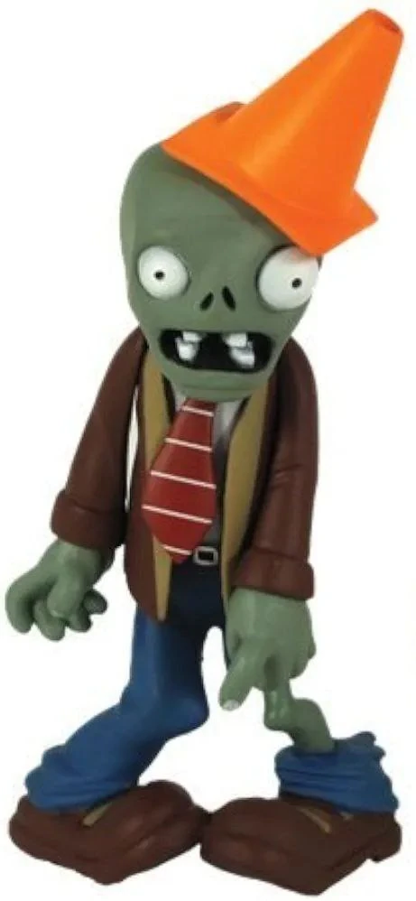 Conehead Zombie (Jazwares) | PvZ Action Figure Wiki | Fandom