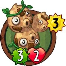 Three-Nut - Plants vs. Zombies Heroes Wiki