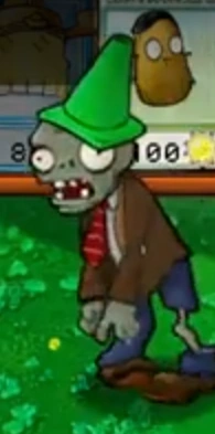 Green Conehead zombie | Plants vs. Zombies: Hybrid Version Wiki | Fandom