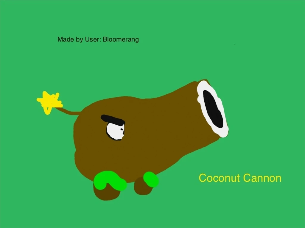 Coconut Cannon | Blover's Komiks Wiki | Fandom