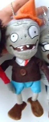 Conehead Zombie Keychain (Linxin) | Plants vs. Zombies Plush Wiki | Fandom