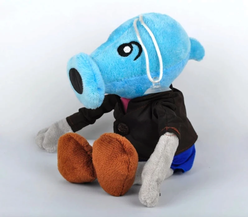 Snow Repeater Zombie (Second Design) | Plants vs. Zombies Plush Wiki ...
