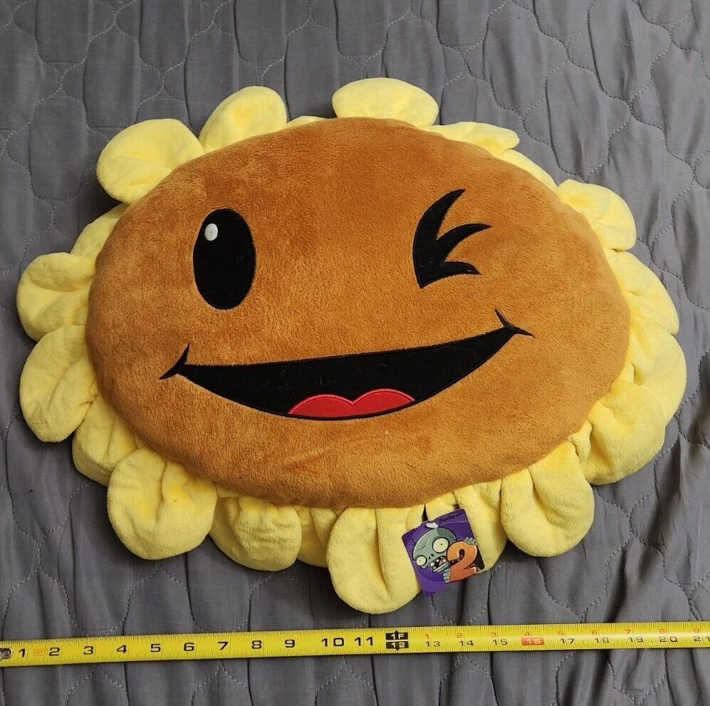 Winking Sunflower Pillow | Plants vs. Zombies Plush Wiki | Fandom