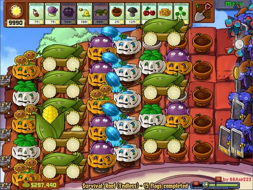 Survival: Roof (Endless) Strategies | PvZ Survival Strategies Wiki | Fandom