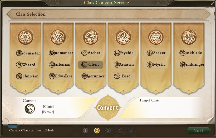 Class Convert Service - Official PWpedia