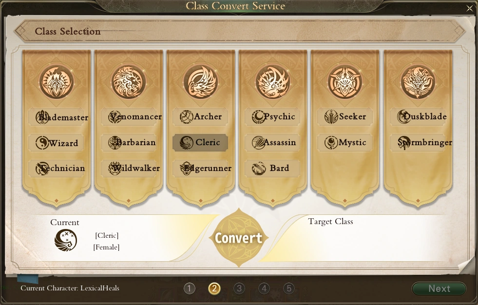 Class Convert Service - Official PWpedia