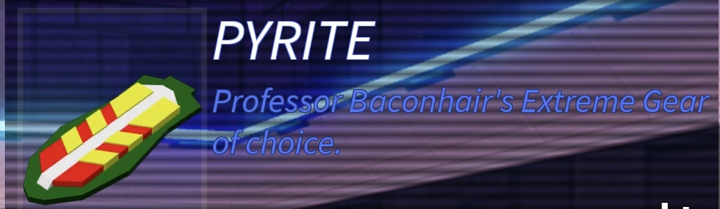 Pyrite (Extreme Gear) | Vuga Wiki | Fandom