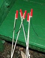 Bottle Rocket Firework Launching