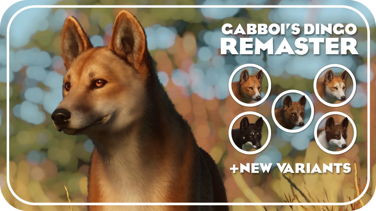 Dingo Remaster (Gabboi) | Planet Zoo Modding Library Wiki | Fandom