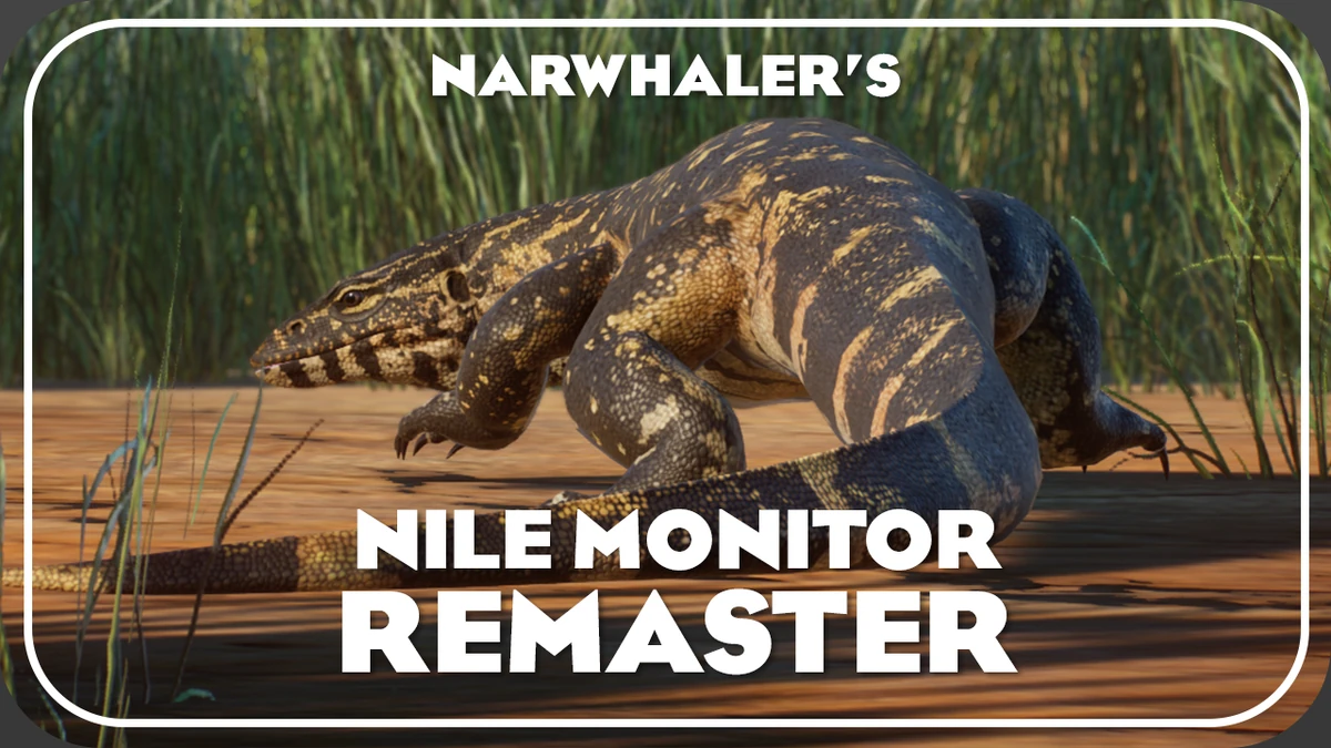 Nile Monitor Remaster (Narwhaler) | Planet Zoo Modding Library Wiki | Fandom