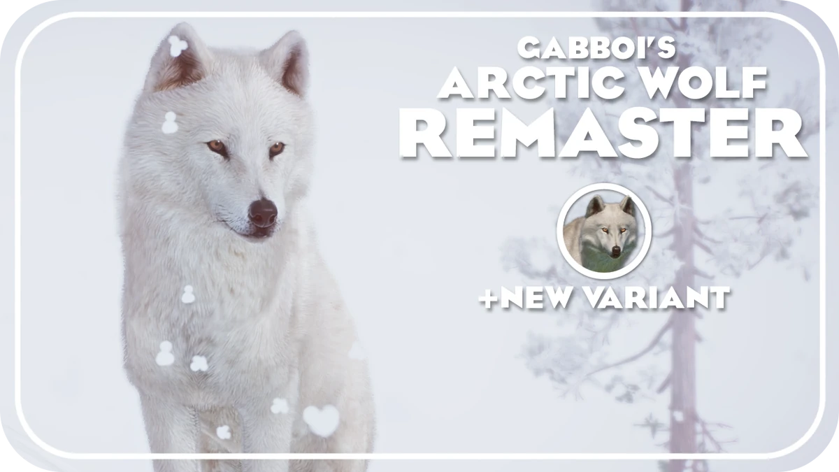 Arctic Wolf Remaster (Gabboi) | Planet Zoo Modding Library Wiki | Fandom