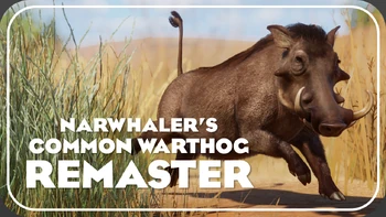 Common Warthog Remaster (Narwhaler) | Planet Zoo Modding Library Wiki | Fandom