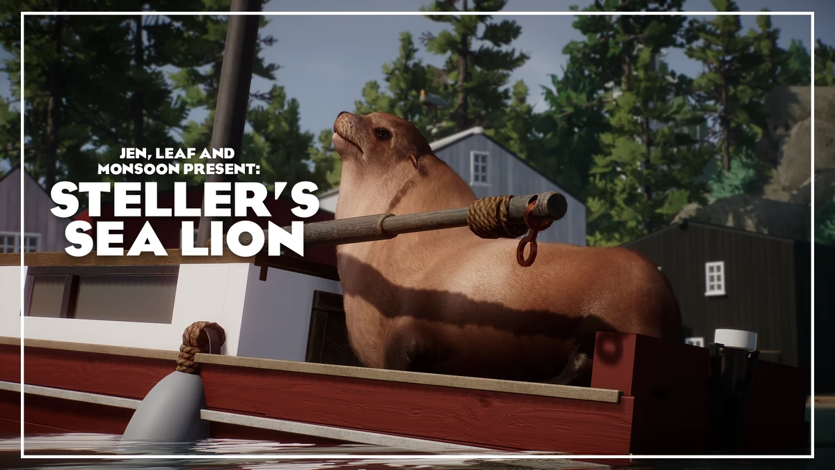 Steller's Sea Lion (Bubblywums) | Planet Zoo Modding Library Wiki | Fandom