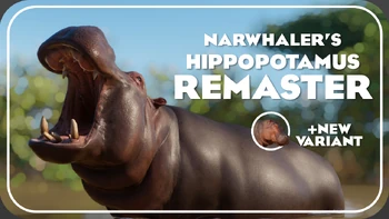Hippopotamus Remaster (Narwhaler) | Planet Zoo Modding Library Wiki | Fandom