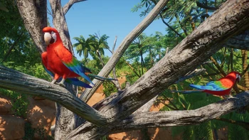 Green-Winged Macaw (GreatCakeMods) | Planet Zoo Modding Library Wiki | Fandom
