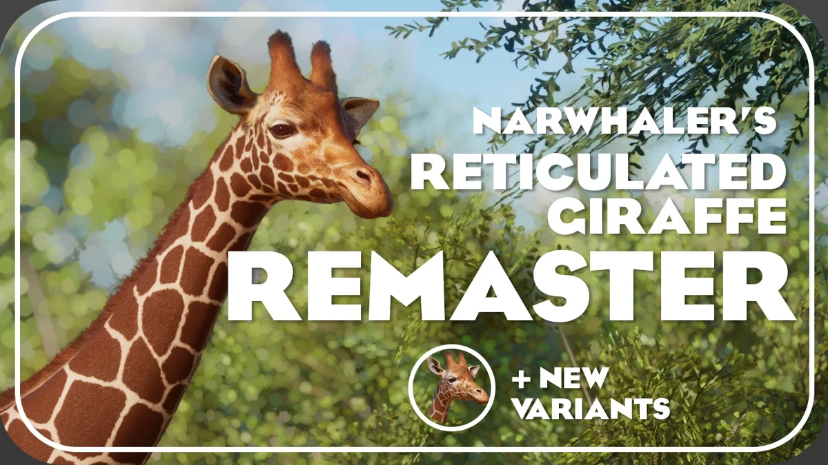 Reticulated Giraffe Remaster (Narwhaler) | Planet Zoo Modding Library Wiki | Fandom