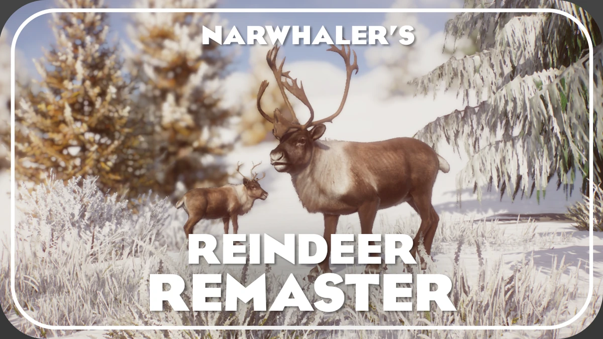 Reindeer Remaster (Narwhaler) | Planet Zoo Modding Library Wiki | Fandom