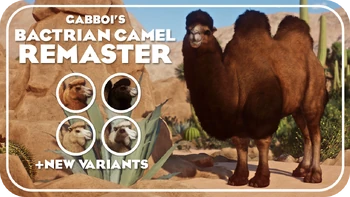 Bactrian Camel Remaster (Gabboi) | Planet Zoo Modding Library Wiki | Fandom