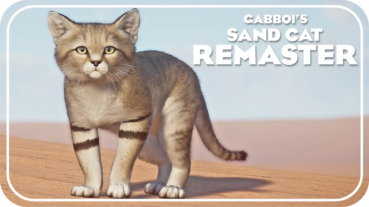 Sand Cat Remaster (Gabboi) | Planet Zoo Modding Library Wiki | Fandom