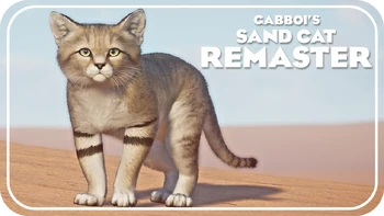 Sand Cat Remaster (Gabboi) | Planet Zoo Modding Library Wiki | Fandom