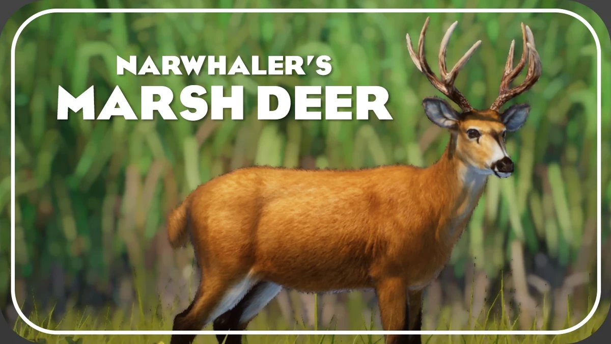 Marsh Deer (Narwhaler) | Planet Zoo Modding Library Wiki | Fandom