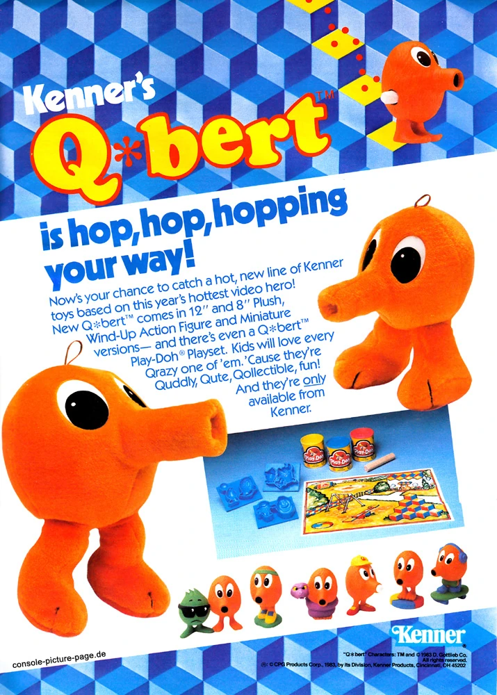 Q*bert Toys | Q*Bert Wiki | Fandom