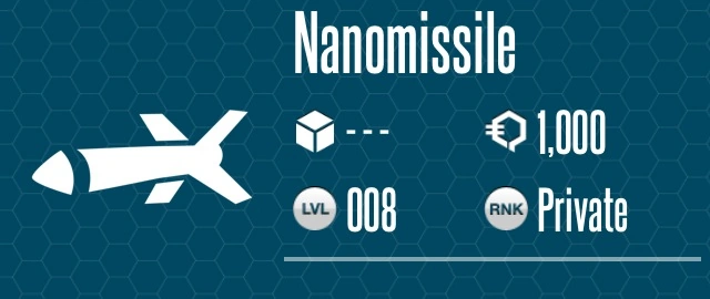 Nanomissile (Ordnance) | QONQR Wiki | Fandom