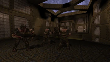 E1M1: The Slipgate Complex | Quake Wiki | Fandom