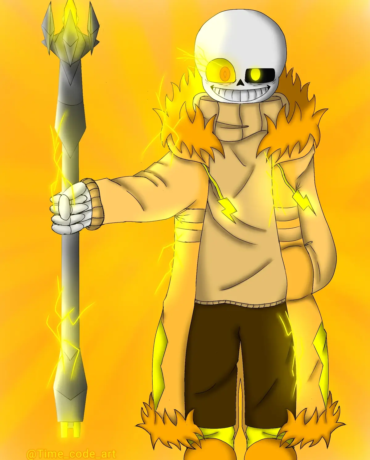 Electricity!Sans | Quasarverse official page Wiki | Fandom