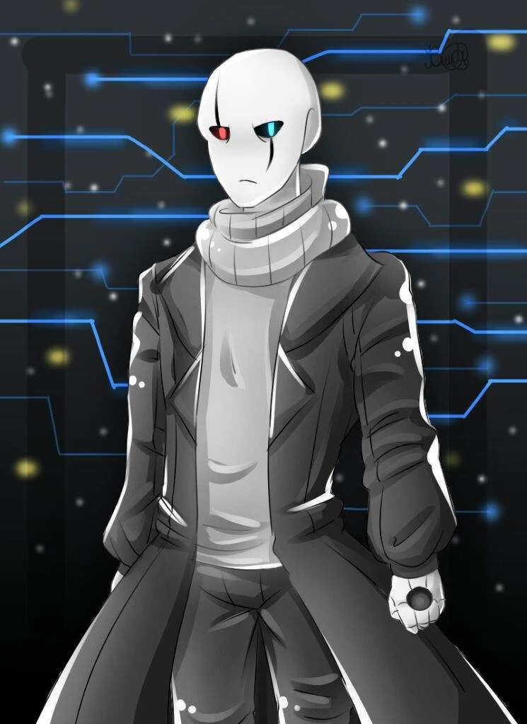 QV!Glitchtale Gaster | Quasarverse official page Wiki | Fandom