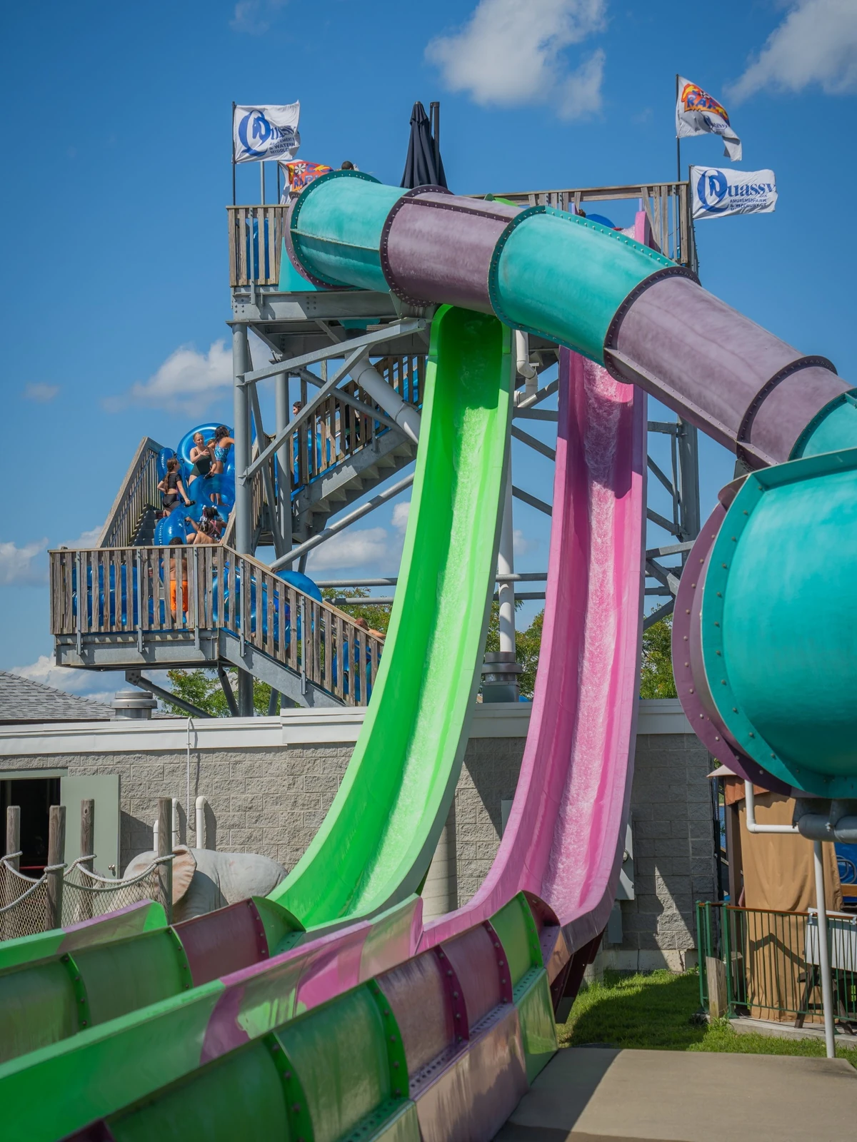FreeFALL Extreme Bodyslides | Quassy Amusement Park Wiki | Fandom