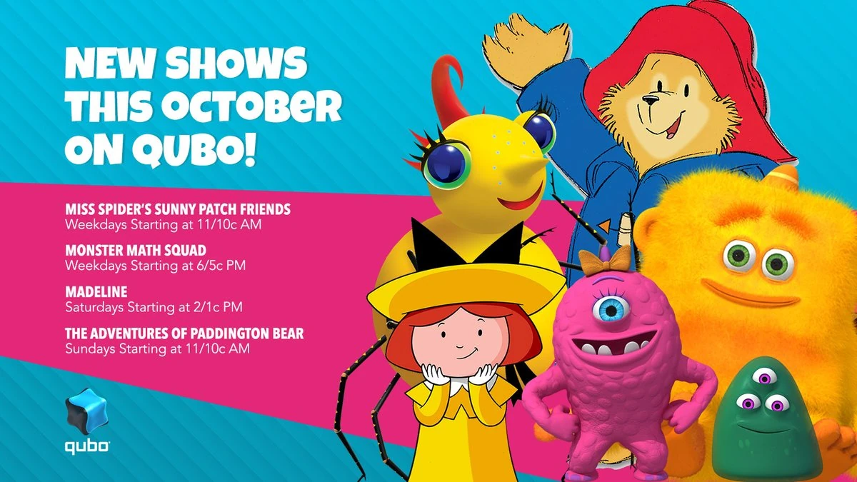 User blog:SK9100/New October Schedule/Miss Spider and three others premiere | The Official Qubo ...