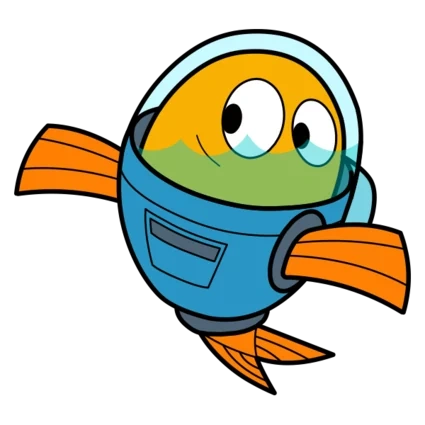 Fishtronaut (character) | The Official Qubo Wiki | Fandom