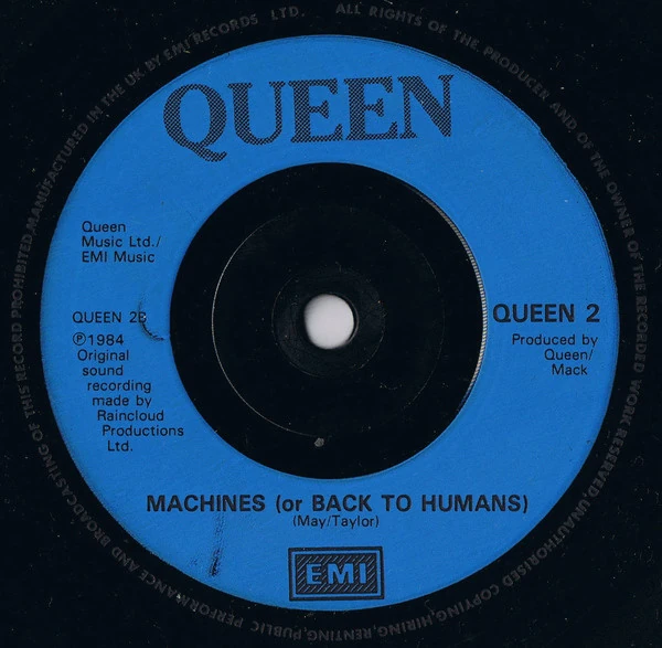 Machines (Or 'Back To Humans') | Queenpedia | Fandom