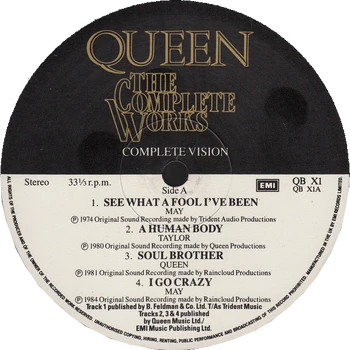 Complete Vision | Queen Info Database | Fandom