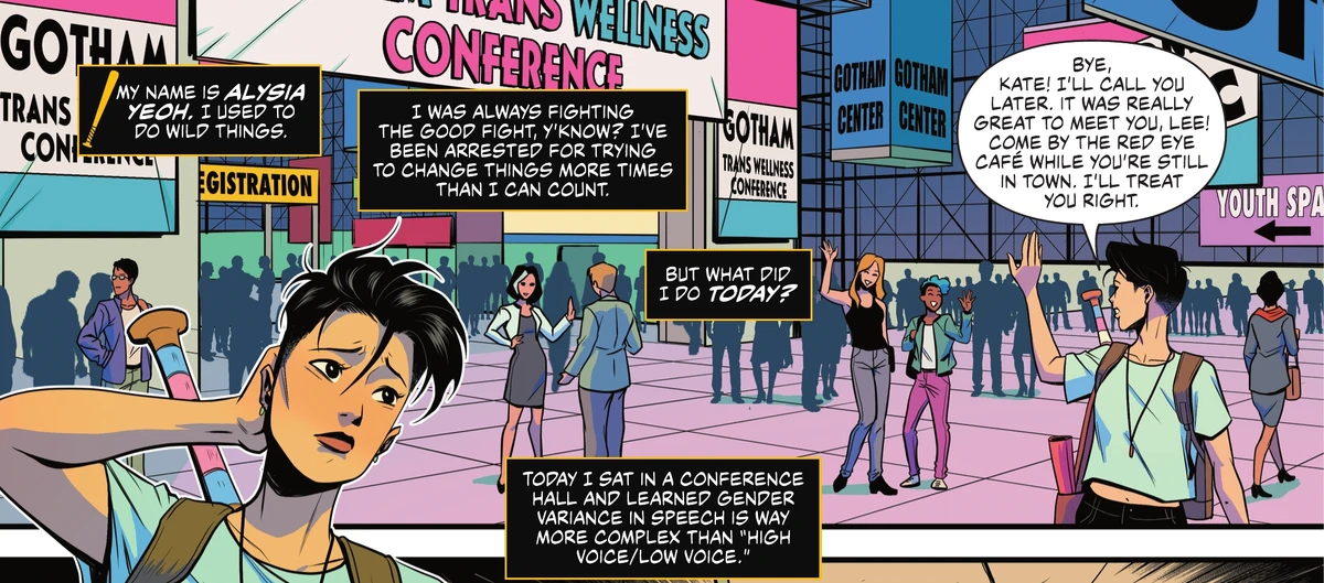 Gotham Trans Wellness Conference | Queer Comics Wiki | Fandom