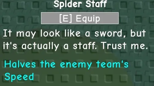 Spider Staff | The Quest for the Legendary Bloxy Cola Wiki | Fandom