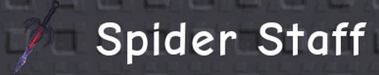 Spider Staff | The Quest for the Legendary Bloxy Cola Wiki | Fandom