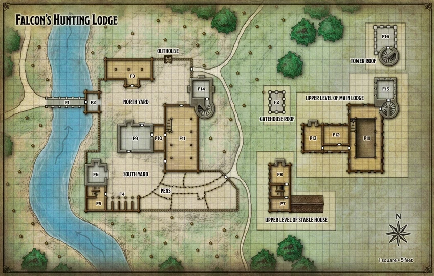 Falcon's Hunting Lodge | Quest of Shadows Wiki | Fandom