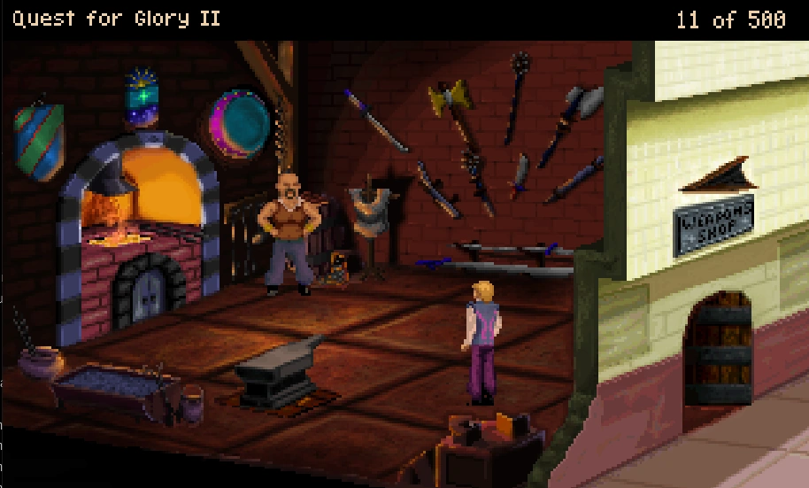 Weapons Shop (unofficial) | Quest for Glory Omnipedia | Fandom