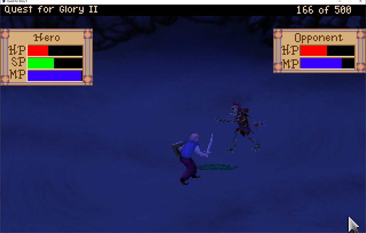 Combat (unofficial) | Quest for Glory Omnipedia | Fandom