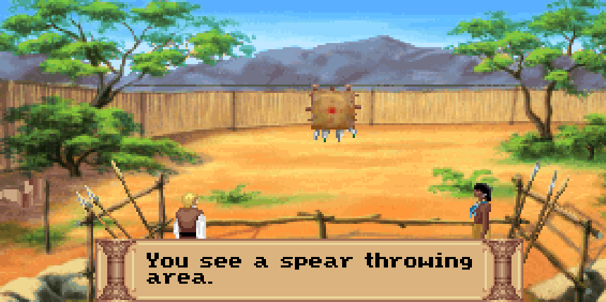 Spear Throwing Area | Quest for Glory Omnipedia | Fandom